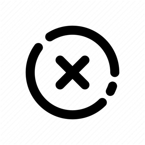 cancel delete remove close button exit disabled close icon