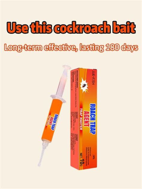 Kill All Cockroaches Eco Gel Bait Cockroach 10g Continuous Killing