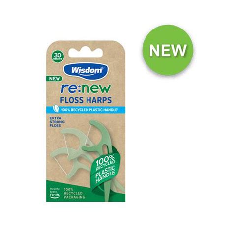 Wisdom Renew Floss Harp Pk 30 Cts Dental Supplies