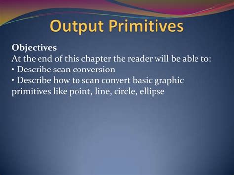 Line Drawing Algorithms Computer Graphics Notes Pptx