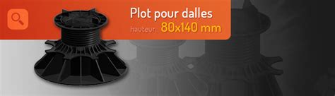 Plot PVC à vérin H 80 140mm