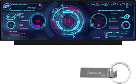 PC Case Secondary Screen Temperature Monitoring Guam Ubuy