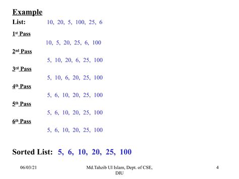 3bubble Sortinsertion Sort And Selection Sortpptx