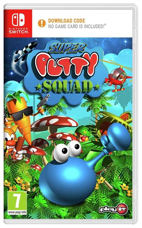 Super Putty Squad Nintendo Switch Game Code In A Box