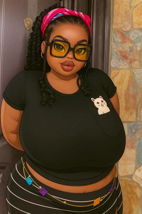 Brats Doll In 2025 Brat Doll African American Art Women Plus Size Art