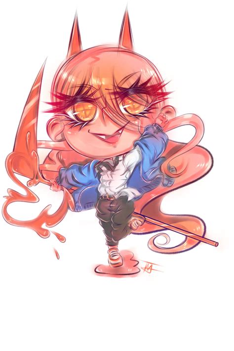 I Drew Chibi Power V R Chainsawman