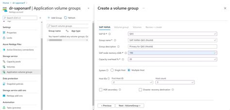 Add Hosts To A Multiple Host Sap Hana System Using Azure Netapp Files