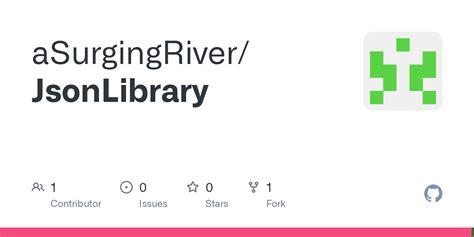 GitHub ASurgingRiver JsonLibrary