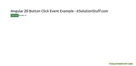 Angular 20 Button Click Event Example
