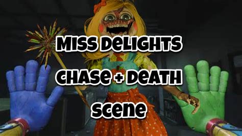 POPPY PLAYTIME CHAPTER 3 - Miss Delight Chase + Death scene - YouTube