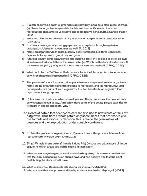 Bio Hdor Yahi Se Aayega Diagrams Pdf Sexual Reproduction Sex