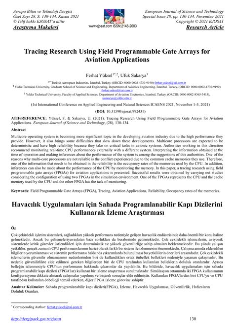 Pdf Tracing Research Using Field Programmable Gate Arrays For Aviation Applications