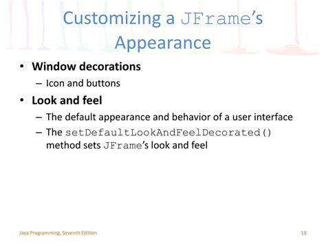 Ppt Mastering Swing Components In Java Powerpoint Presentation Free Download Id9573651