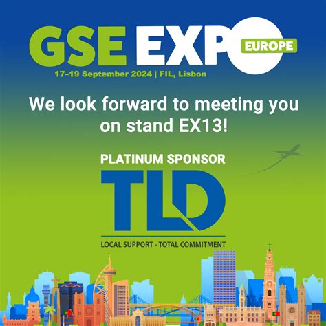 Tld Platinum Sponsor At Gse Expo Europe Tld