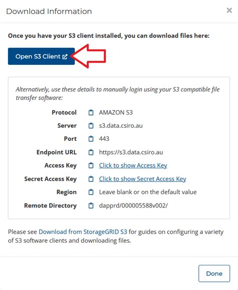 Cyberduck Download Via S3 Data Access Portal User Guide