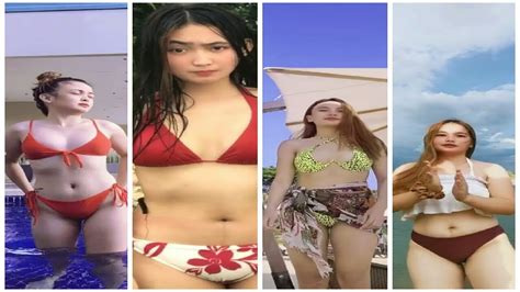Part 19 compilation || gandang pinay / tiktokers bikini / dance challenge - YouTube