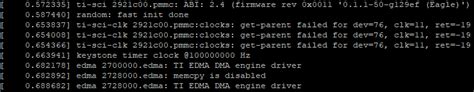 66ak2g12 How To Debug Board Booting Process Hangs At Starting Kernel