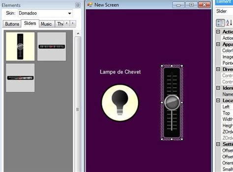 Création d un Slider pour HSTouch Blog Domadoo