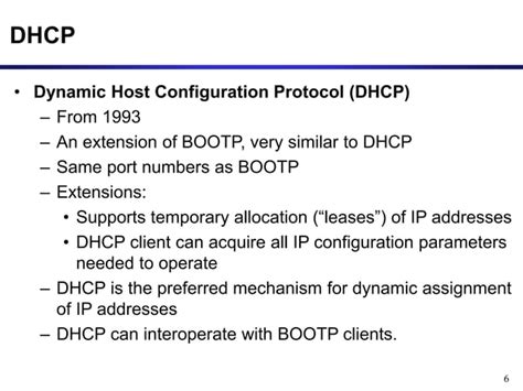 Module18 Dhcp Server Concept Dan Definition Ppt