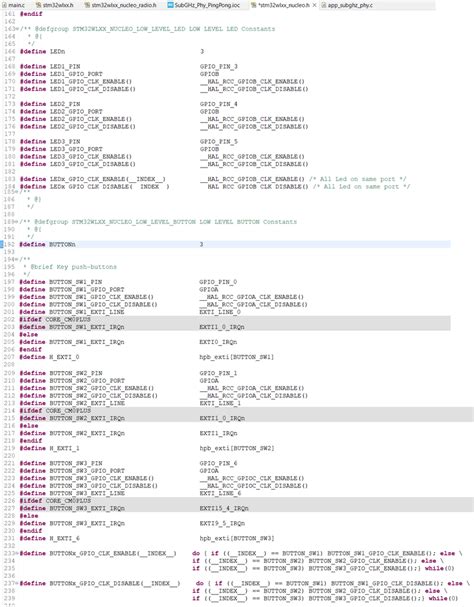 How To Run The Subghzphypingpong Example On A Cu Stmicroelectronics Community