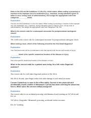 ICD CM Guidelines For Medical Coding Course Hero