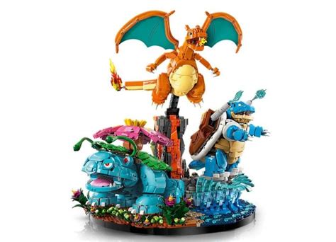 Lego Pokémon Venusaur Charizard And Blastoise Set 72153