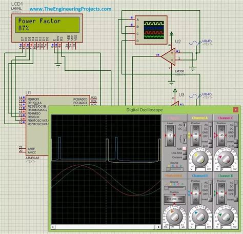 Power Factor Measurement Using The Engineering Projects