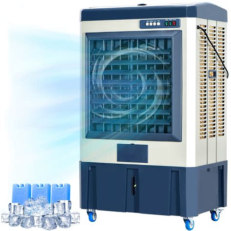 Uthfy Evaporative Air Cooler3531 Cfm Swamp Cooler With 3 Speedswater Fan With 106 Gallons