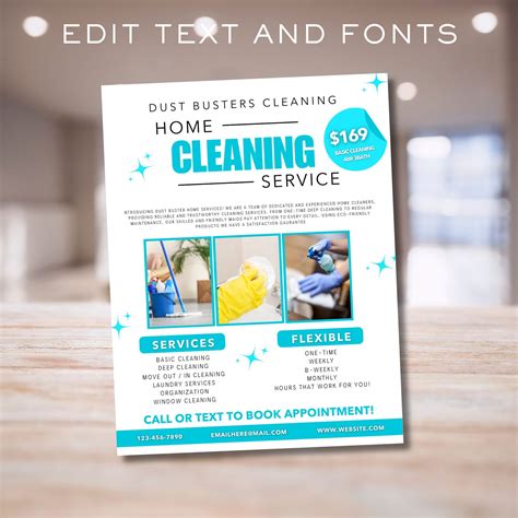 Cleaning Service Flyers Ideas