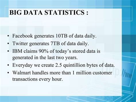 Big Data Ppt Ppt
