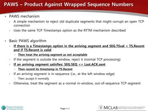 PPT RFC TCP Extensions For High Performance PowerPoint