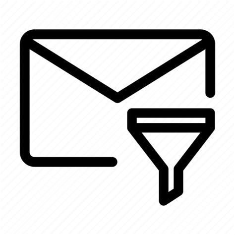 Filter Mail Message Email Icon Download On Iconfinder