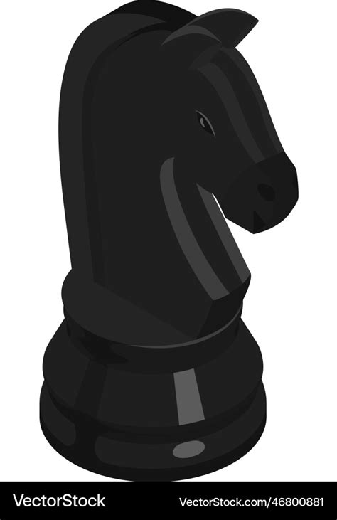 Chess Knight Icon Royalty Free Vector Image Vectorstock