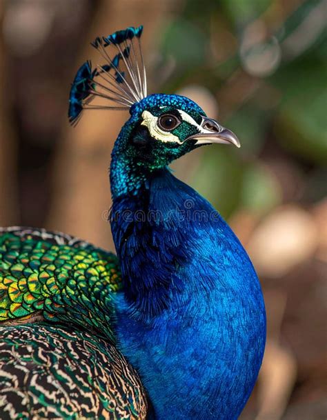 El Pavo Real De Colores Vivos Es Un Ave Llamativa Conocida Por Sus