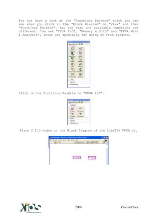 Lab Implementation Of Boolean Logic In LabVIEW FPGA PDF Computer Peripherals Computing