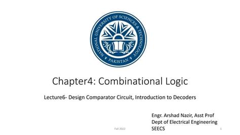 Lecture6 Chapter4 Design Magnitude Comparator Circuit Introduction To