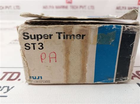Fuji Electric St3p A A Super Timer Relay 100v Aeliya Marine