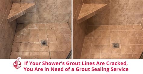If Your Shower S Grout Lines Are Cracked You Are In Need Of A Grout Sealing Service