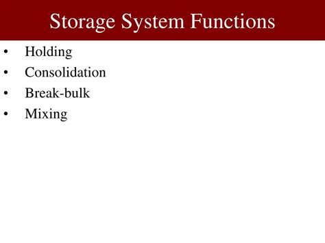 PPT Storage Handling Systems PowerPoint Presentation Free Download ID 501377