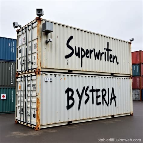 Detailed Port Container Stack Stable Diffusion Online