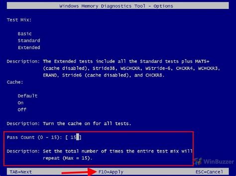 How To Do A RAM Test With Windows Memory Diagnostic WinBuzzer