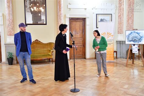 Iverieli რუსუდან გოცირიძის ნახატების გამოფენა საქართველოს პარლამენტის ეროვნულ ბიბლიოთეკაში