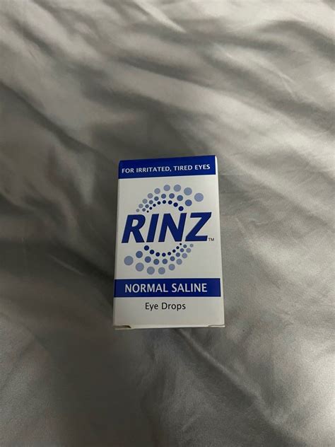 Rinz Eye Drop Beauty And Personal Care Vision Care On Carousell