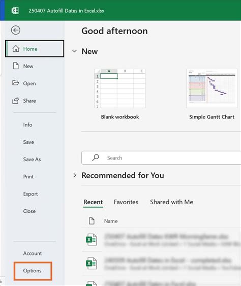 How To Create A List Of Dates In Excel Autofill Days Weeks Months Years Excel At Work