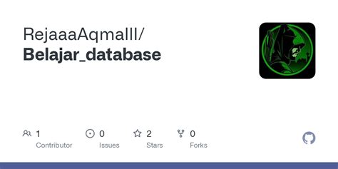 Github Rejaaaaqmalllbelajardatabase