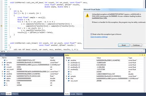 Svm Error When Input Data Size Is Too Large Calcnonrbfbase