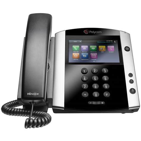 Polycom Vvx Line Ip Phone With Bluetooth And X Gige Ports Mwave