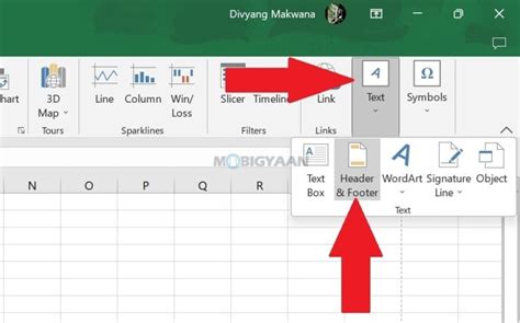 How To Add Images And Text In Headersfooters Microsoft Excel Guide