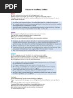 Discourse Marker Examples | PDF