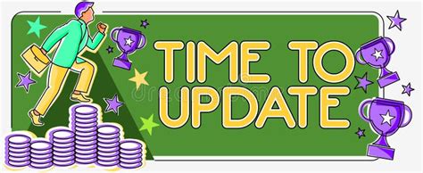 Conceptual Caption Time To Updatethe Latest Information About A